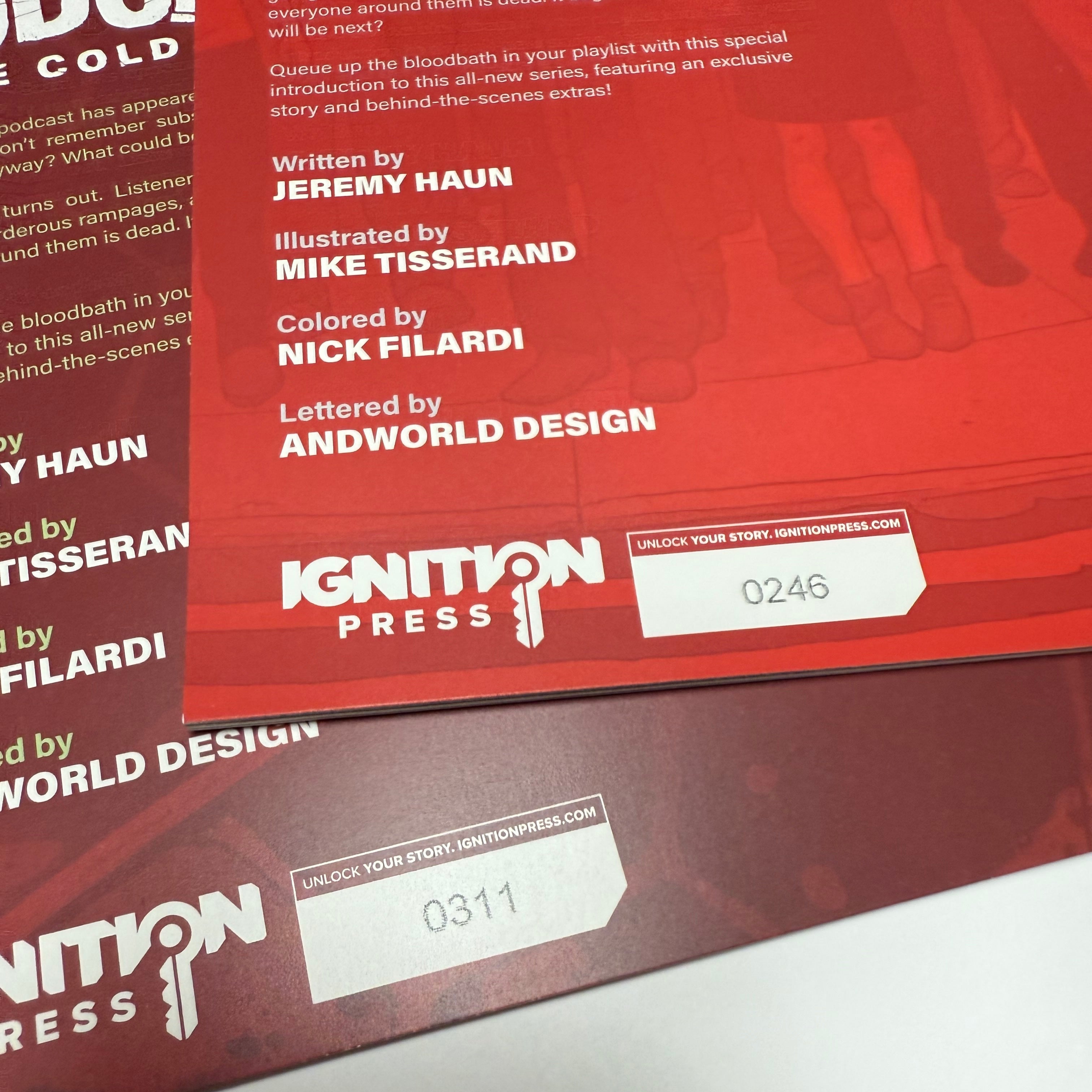 Ignition Press Reveals Unique Comic Book Serial Numbering at Comic-Con